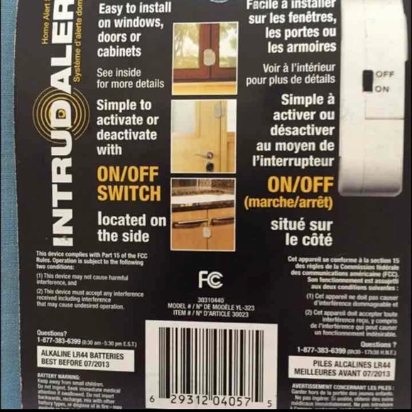 INTRUD ALERT | Other | Nwt Intrud Alert Alarm Sealed Package | Poshmark
